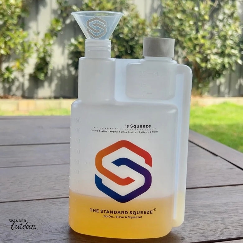 Wander Outdoors | The Standard Squeeze | Filling Funnel
