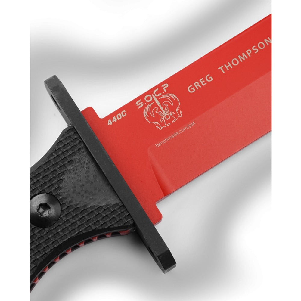 Benchmade 185T Thompson SOCP Fixed Blade Trainer for 185 SOCP Models ...