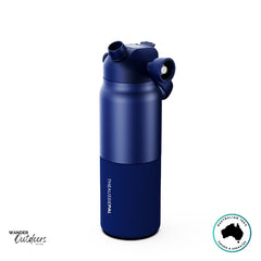 Aussie Pal 1L Water Bottle | Dual Lid Magnetic Cap Insulated Bottle ...