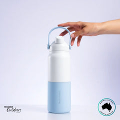 Aussie Pal 1L Water Bottle | Dual Lid Magnetic Cap Insulated Bottle ...